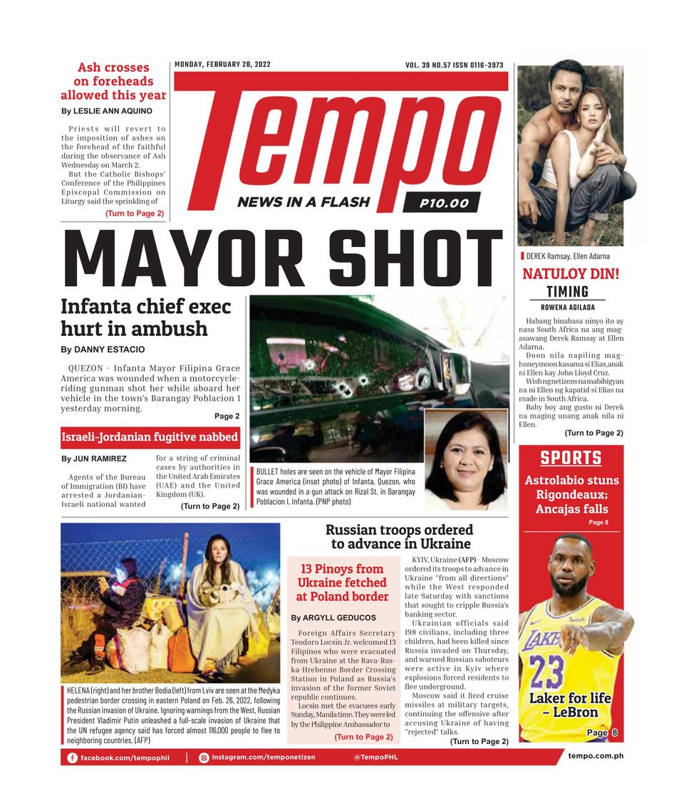 Get digital access to Tempo - February 28, 2022 issue | Magzter.com