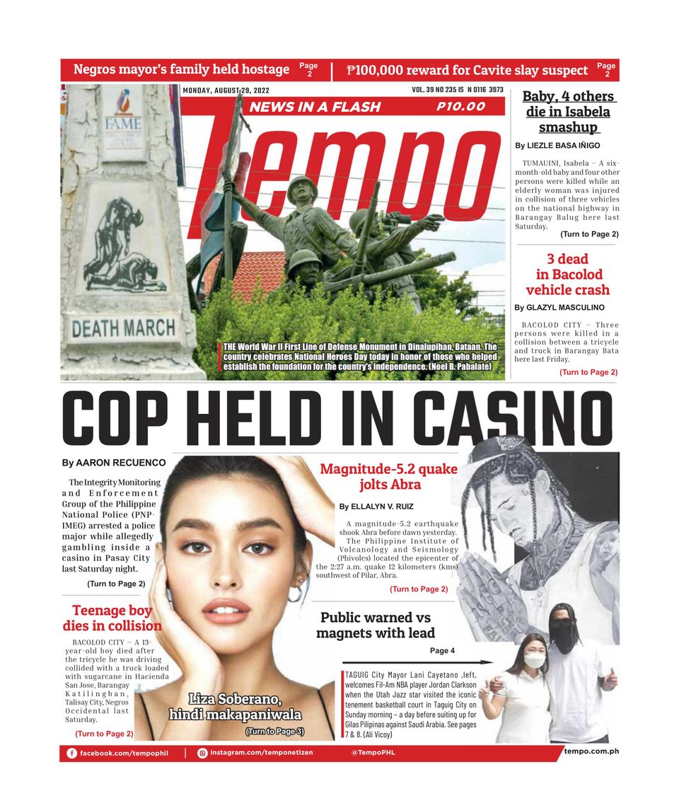 Tempo-August 29, 2022 Newspaper - Get your Digital Subscription