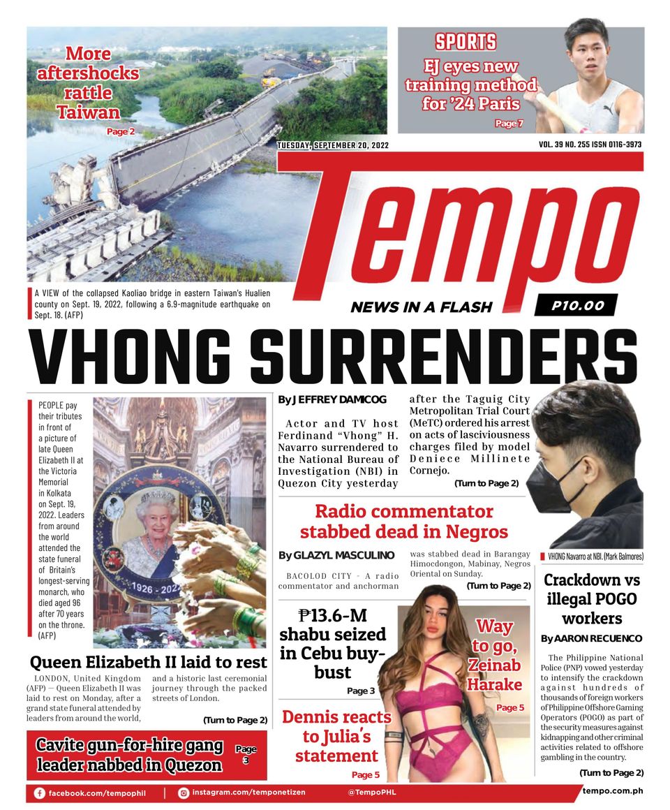 Tempo-September 20, 2022 Newspaper - Get your Digital Subscription