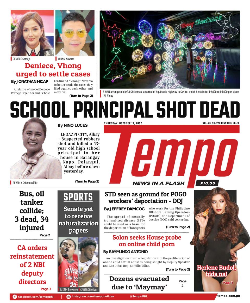 Tempo-October 13, 2022 Newspaper - Get your Digital Subscription
