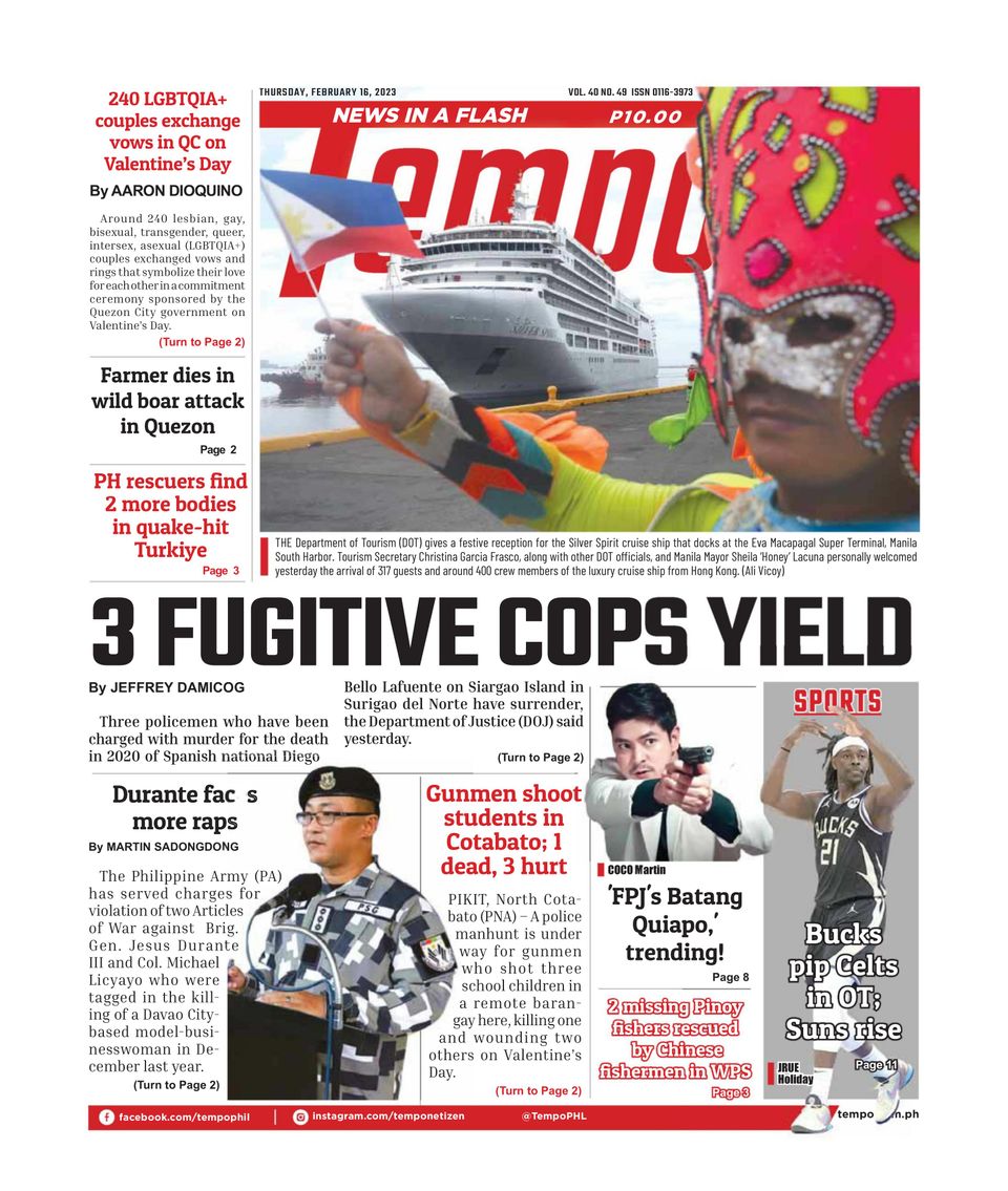 Tempo-February 16, 2023 Newspaper - Get your Digital Subscription