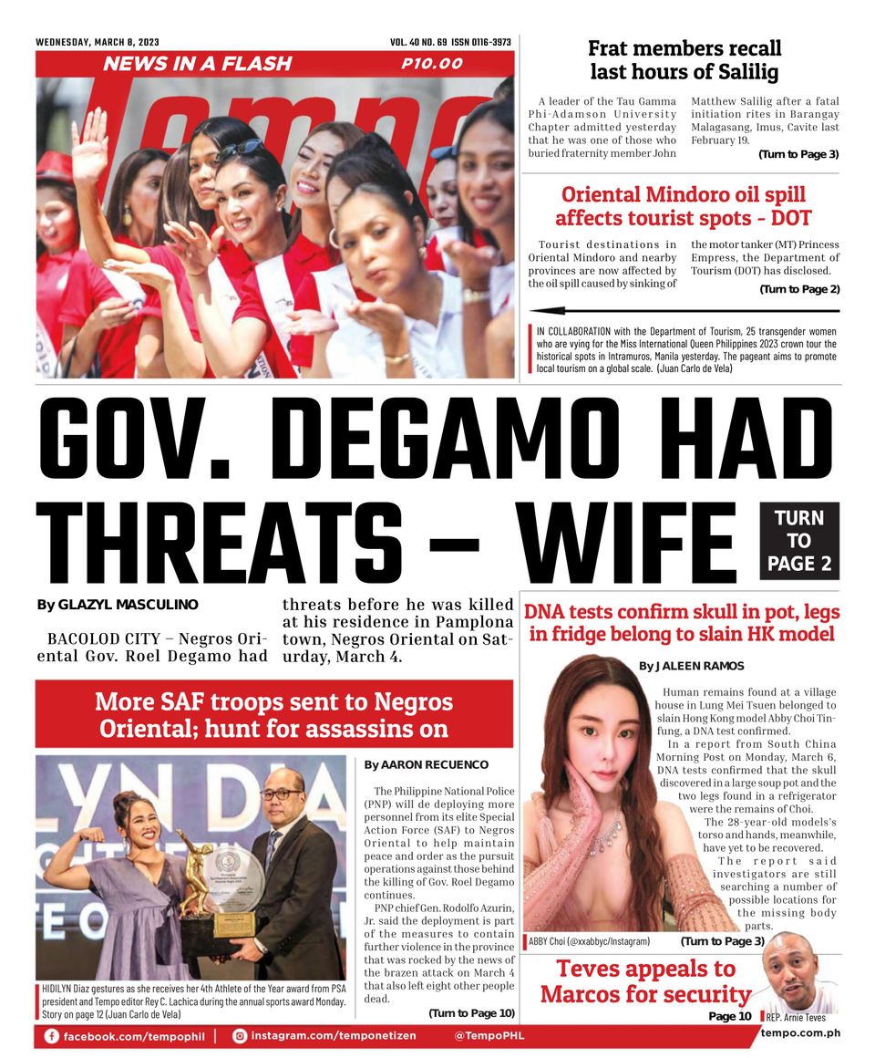 Tempo-March 8, 2023 Newspaper - Get your Digital Subscription
