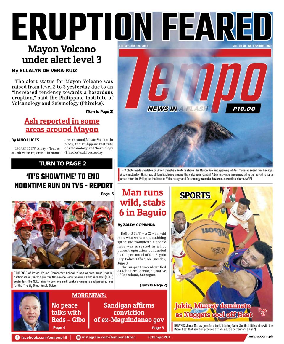 Tempo-June 9, 2023 Newspaper - Get your Digital Subscription
