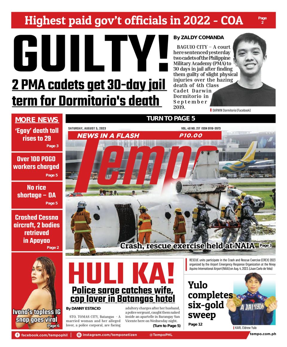 Tempo-August 5, 2023 Newspaper - Get your Digital Subscription