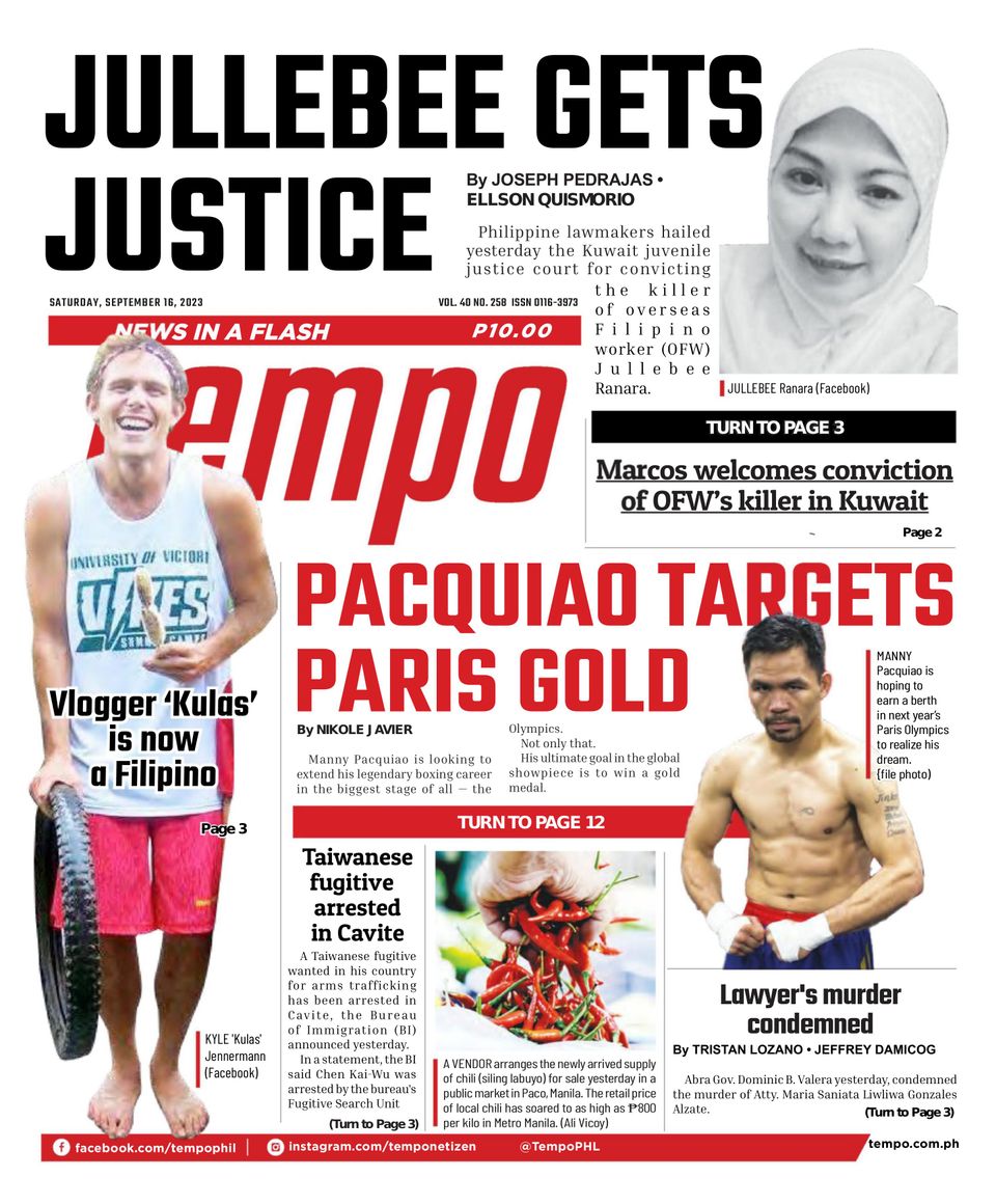 Get digital access to Tempo - September 16, 2023 issue | Magzter.com