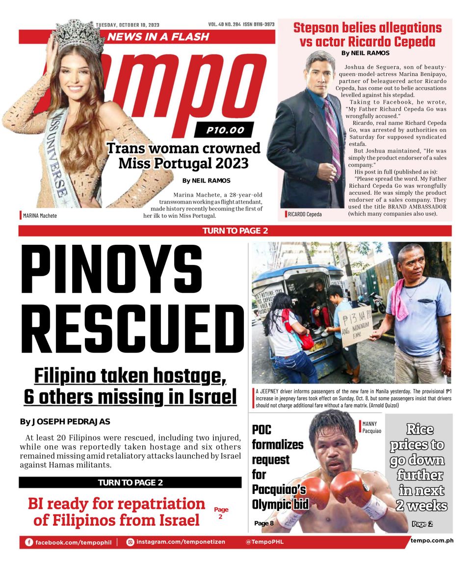 Get Digital Access To Tempo October 10 2023 Issue