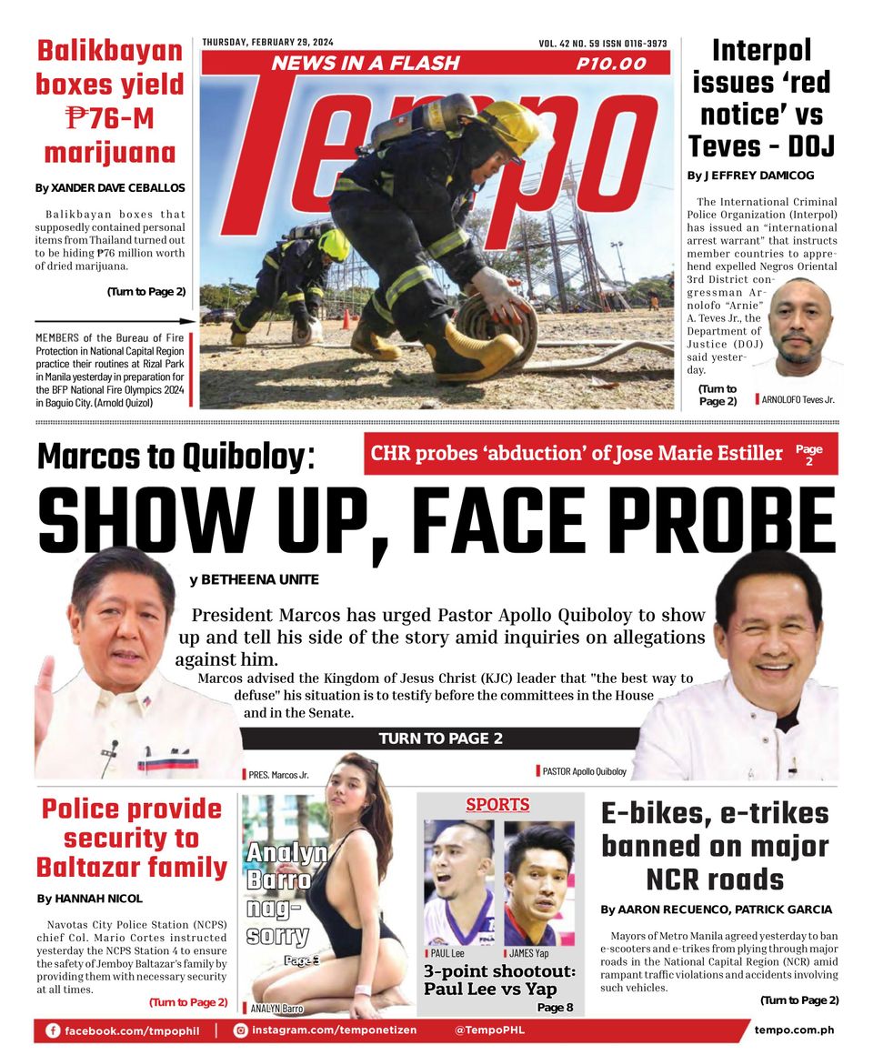 Get digital access to Tempo - February 29, 2024 issue | Magzter.com