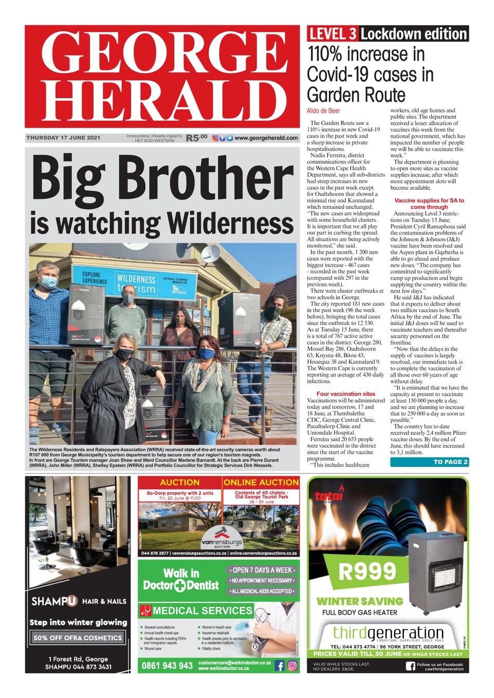 Get digital access to George Herald - June 17, 2021 issue | Magzter.com