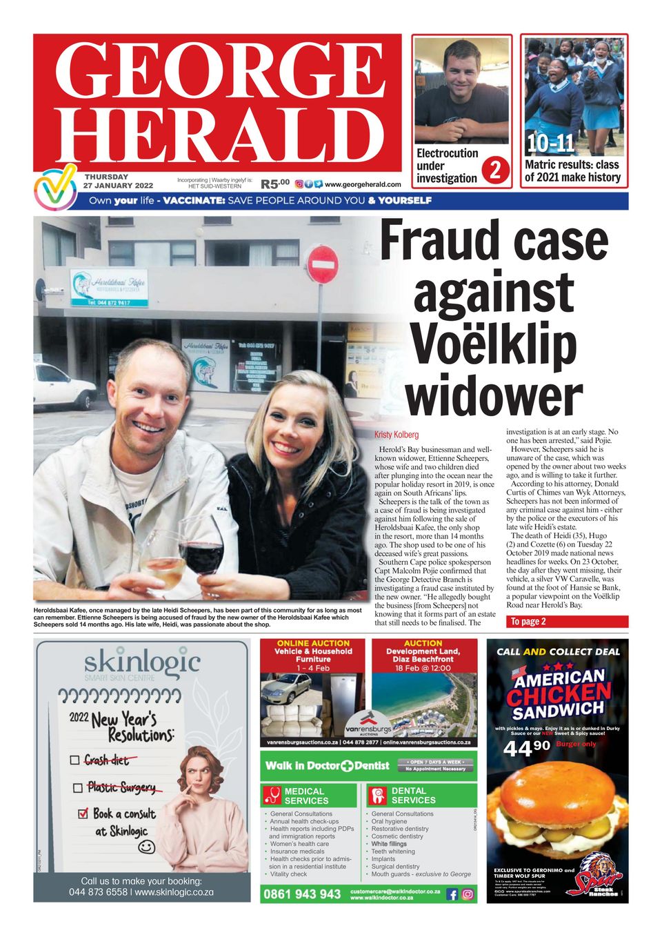 Get digital access to George Herald - January 27, 2022 issue | Magzter.com