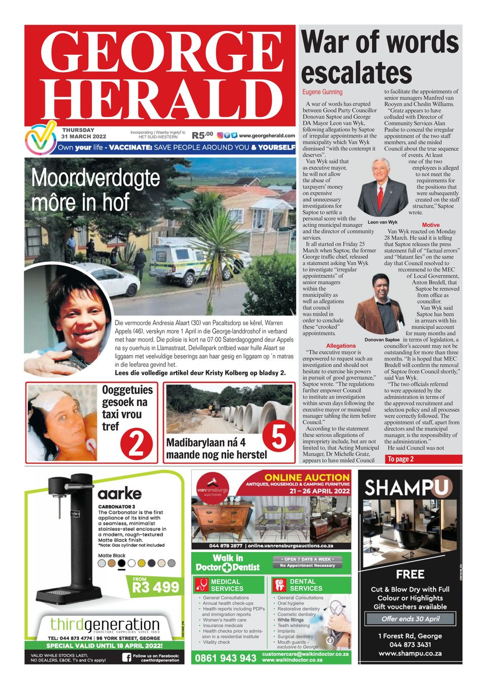 Get digital access to George Herald - March 31, 2022 issue | Magzter.com