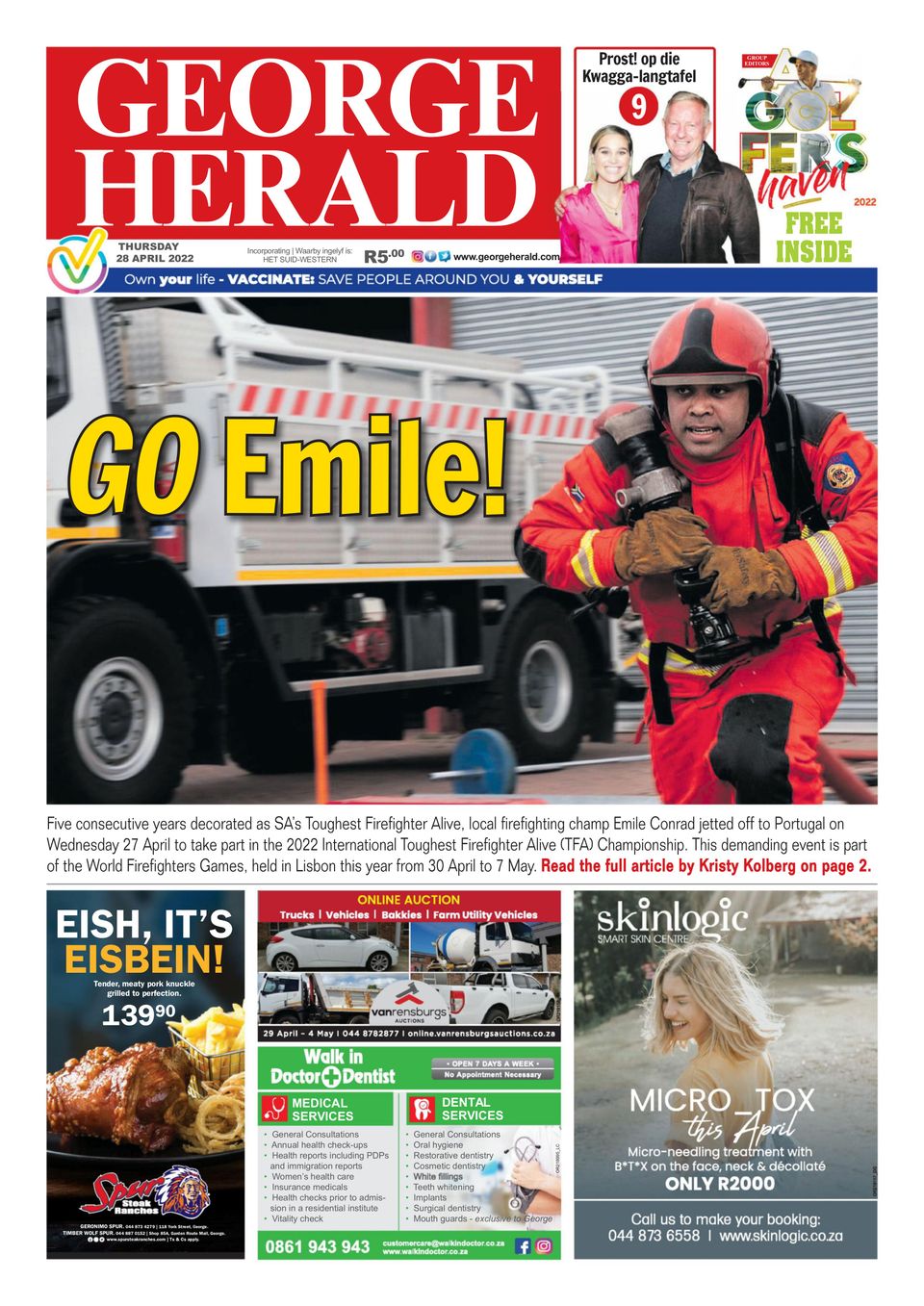 George Herald-April 28, 2022 Newspaper - Get your Digital Subscription