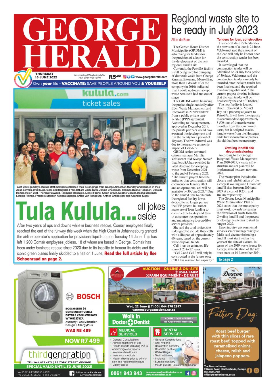 George Herald-June 16, 2022 Newspaper - Get your Digital Subscription