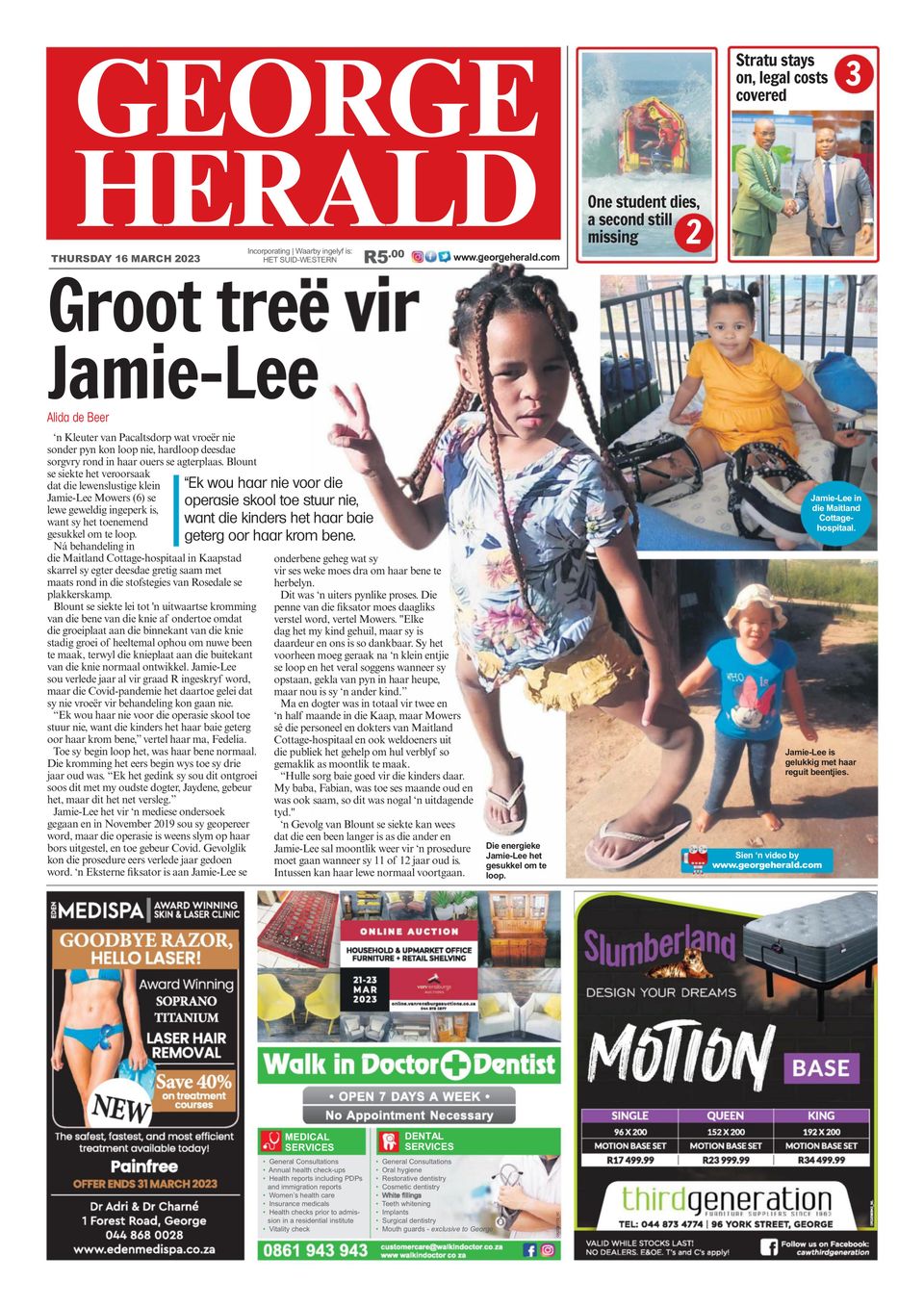 Get digital access to George Herald - March 16, 2023 issue | Magzter.com