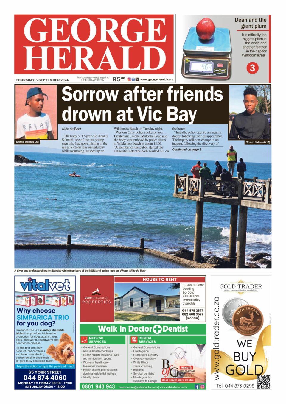 George Herald-September 05, 2024 Newspaper - Get your Digital Subscription