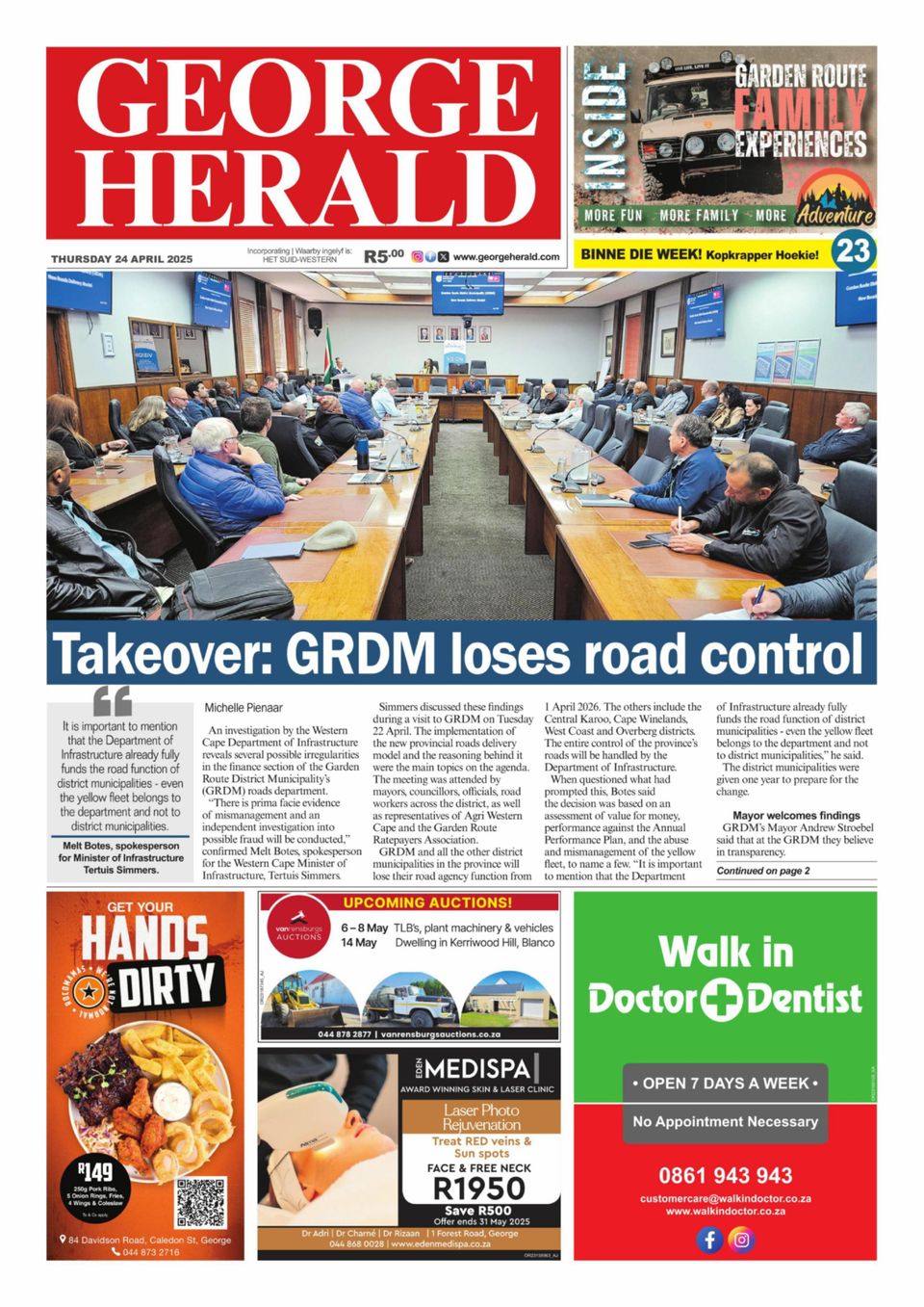 Get digital access to George Herald Newspaper | Magzter.com