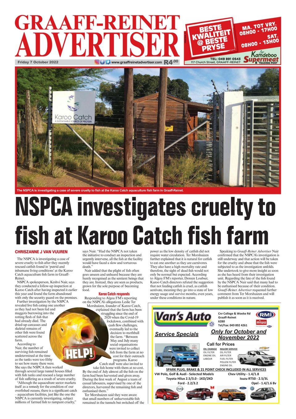 Graaff Reinet Advertiser Newspaper - Get your Digital Subscription