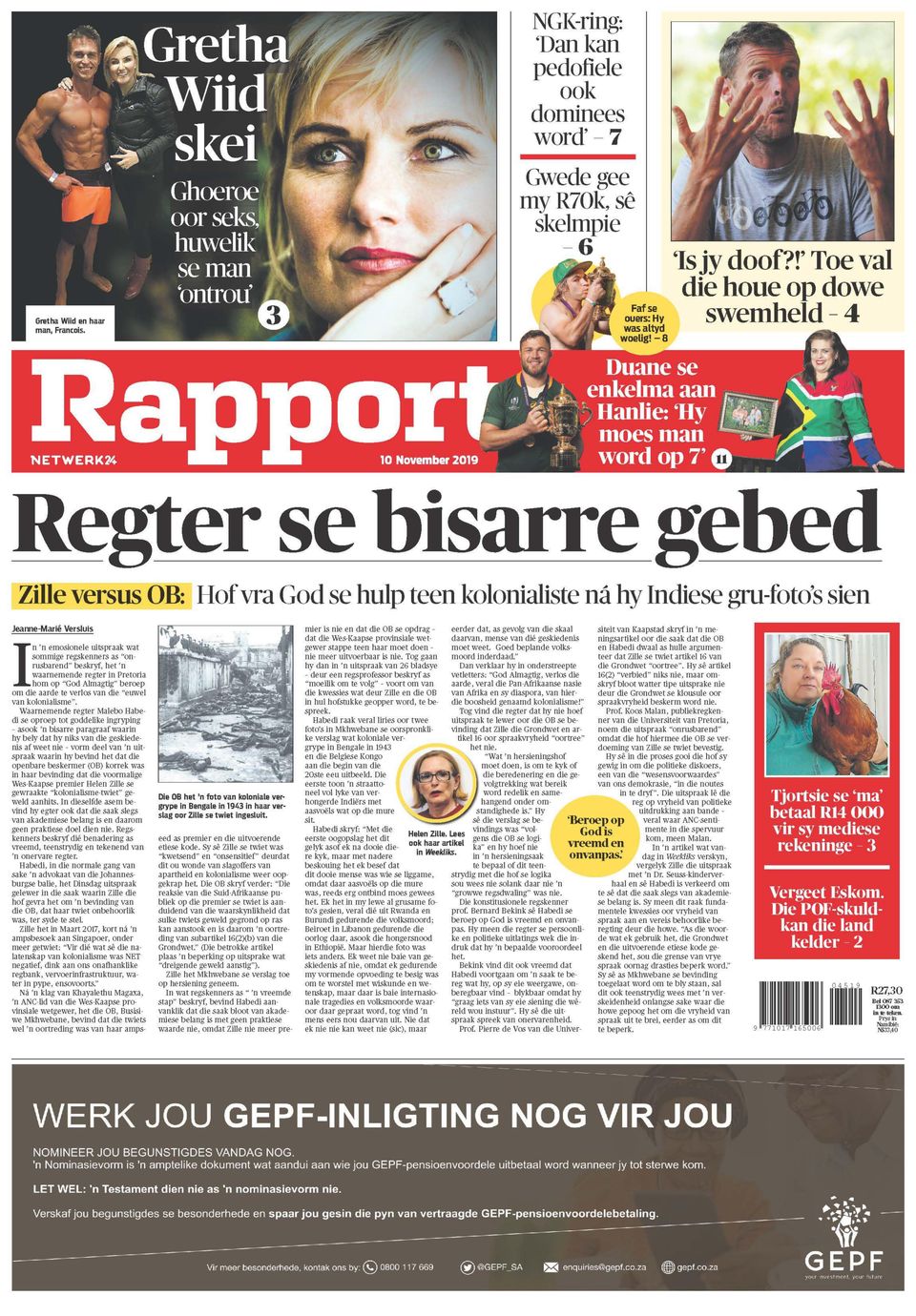 Get digital access to Rapport - November 10, 2019 issue | Magzter.com