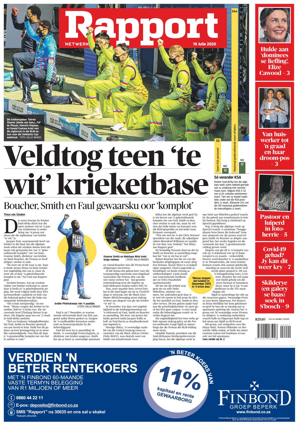 Rapport-July 19, 2020 Newspaper - Get your Digital Subscription