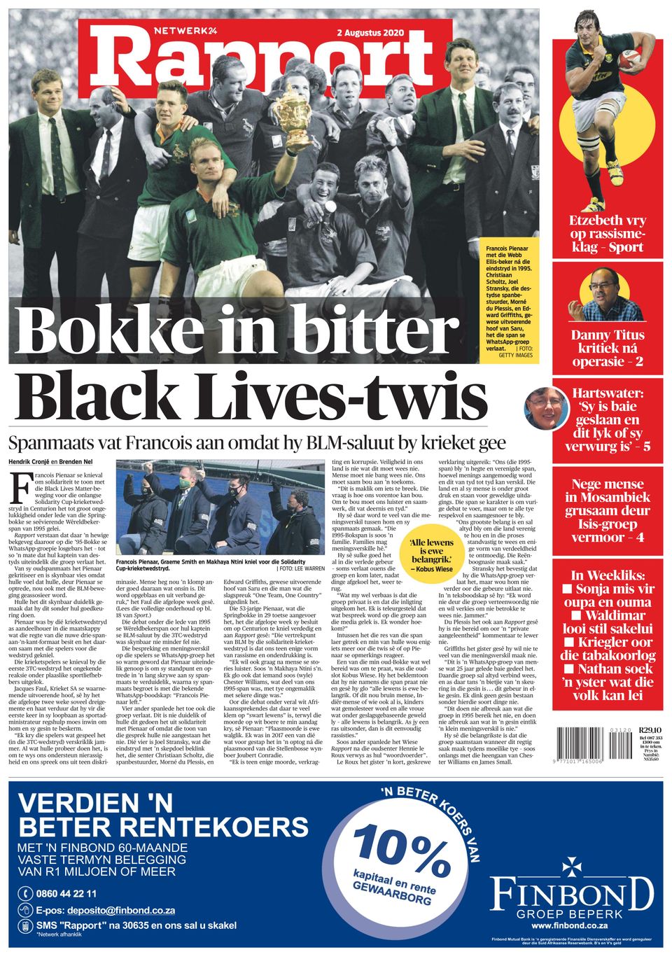 Rapport-August 02, 2020 Newspaper - Get your Digital Subscription