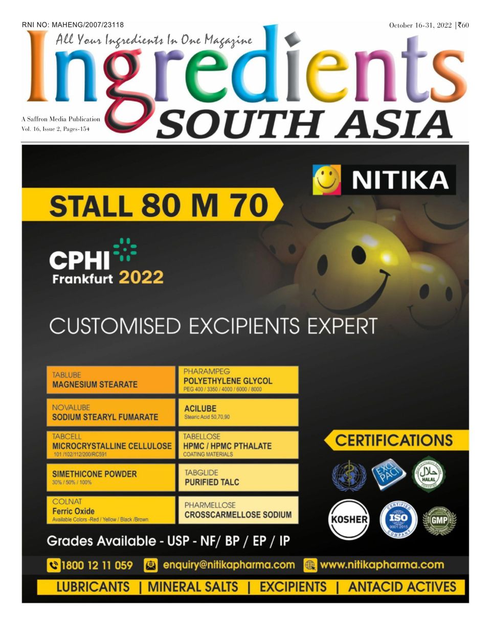Ingredients South Asia Magazine - Get your Digital Subscription