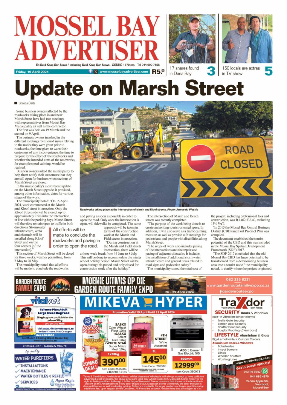 Mosselbay Advertiser-April 19, 2024 Newspaper - Get your Digital ...