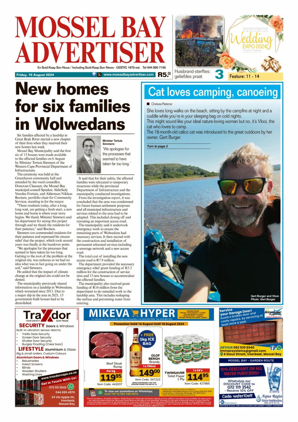 Get digital access to Mosselbay Advertiser - August 16, 2024 issue ...