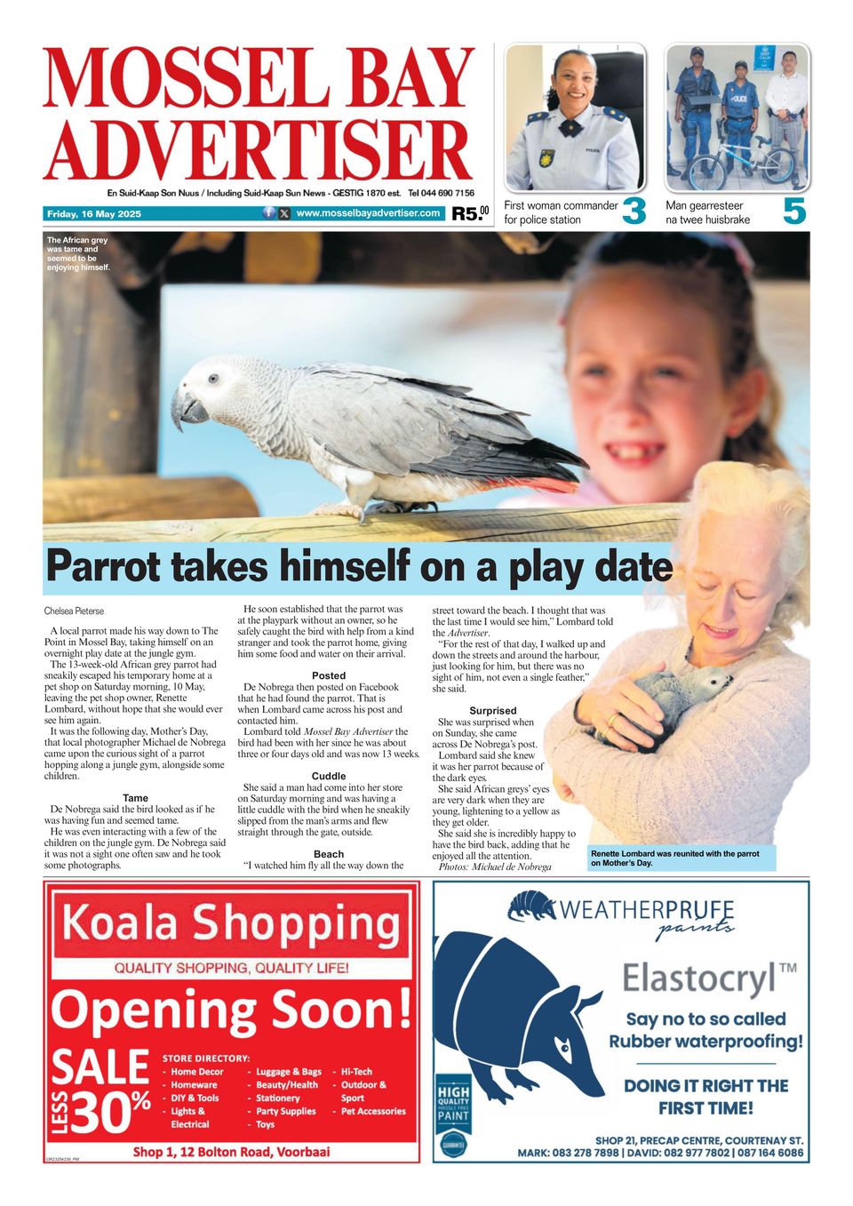Get digital access to Mosselbay Advertiser - Mossel Bay Advertiser ...