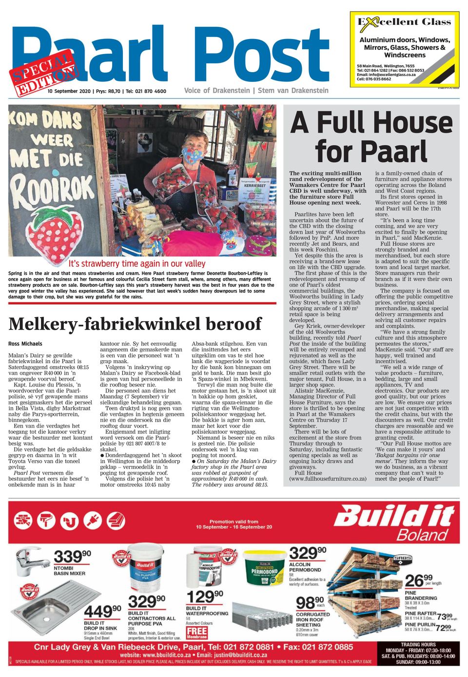 Paarl Post-September 10, 2020 Newspaper - Get your Digital Subscription