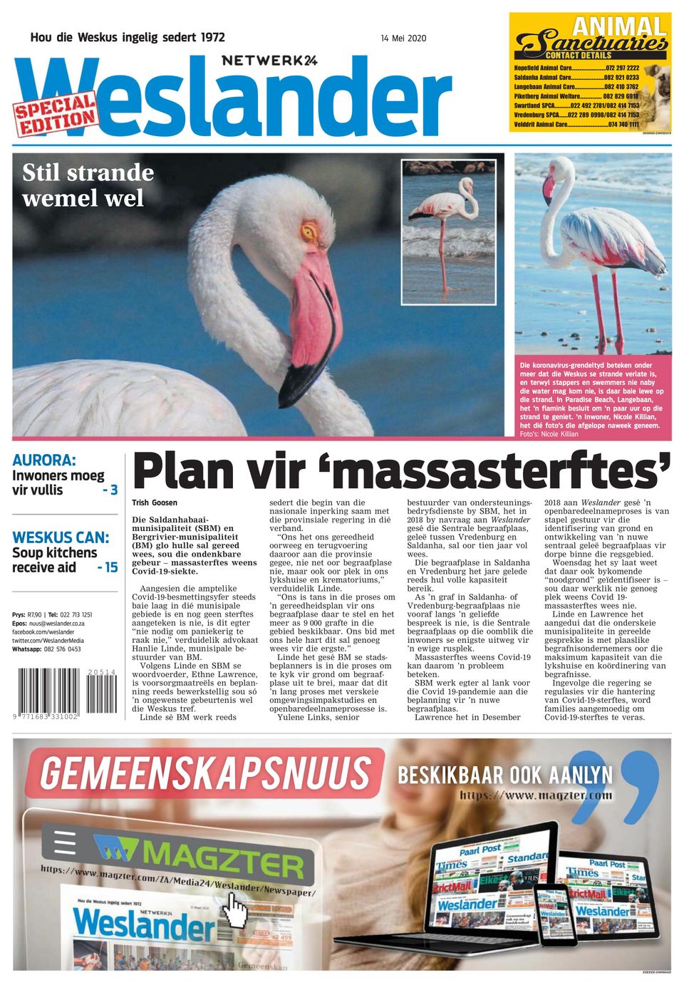 Get digital access to Weslander - May 14, 2020 issue | Magzter.com