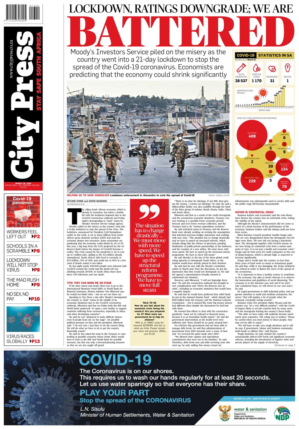 City Press-March 29, 2020 Newspaper - Get your Digital Subscription