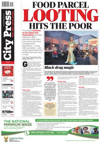 City Press-April 19, 2020 Newspaper - Get your Digital Subscription