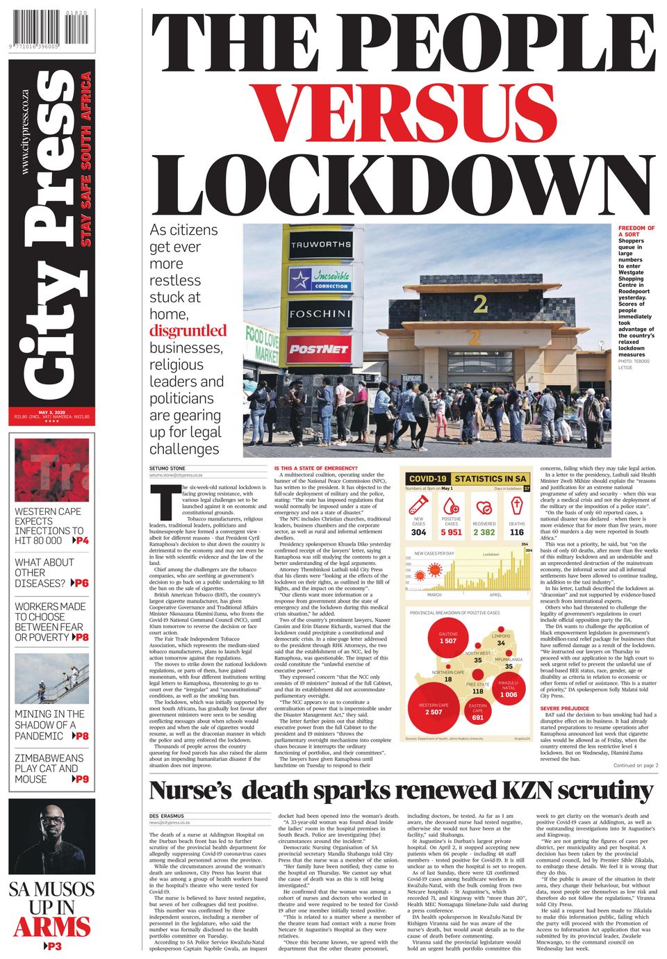 City Press-May 03, 2020 Newspaper - Get your Digital Subscription