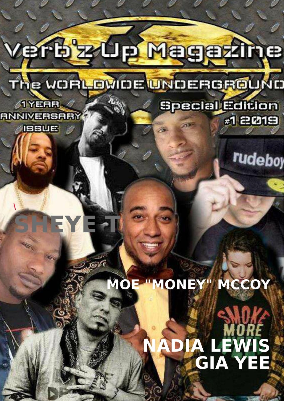 Verb'z Up Magazine-1 Year Anniversary Issue 1 Magazine