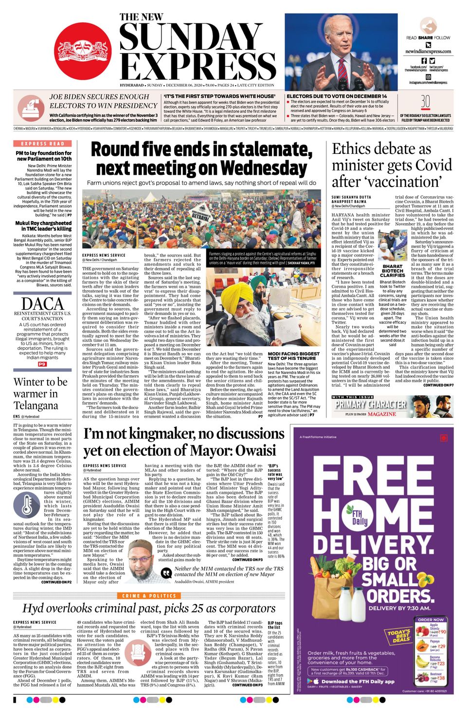 The New Indian Express Hyderabad Newspaper - Get your Digital Subscription