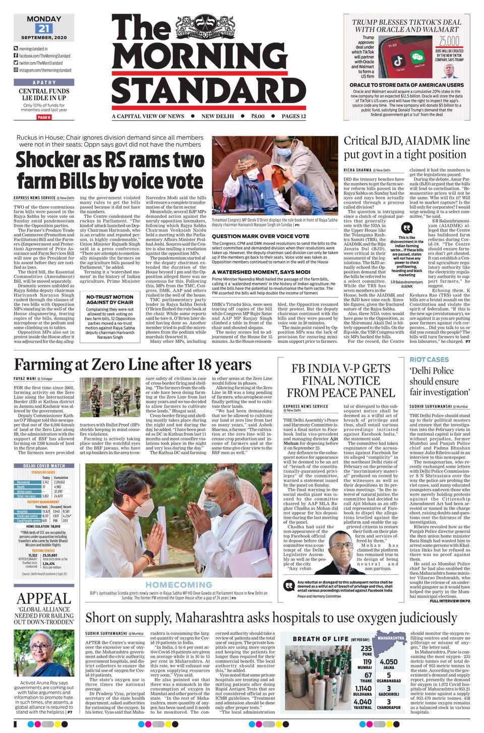 Get digital access to The Morning Standard - September 21, 2020 issue ...