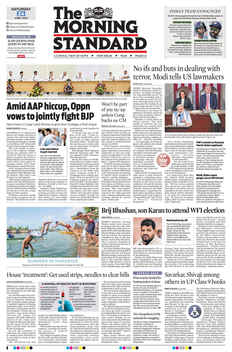 Get digital access to The Morning Standard - June 24, 2023 issue ...