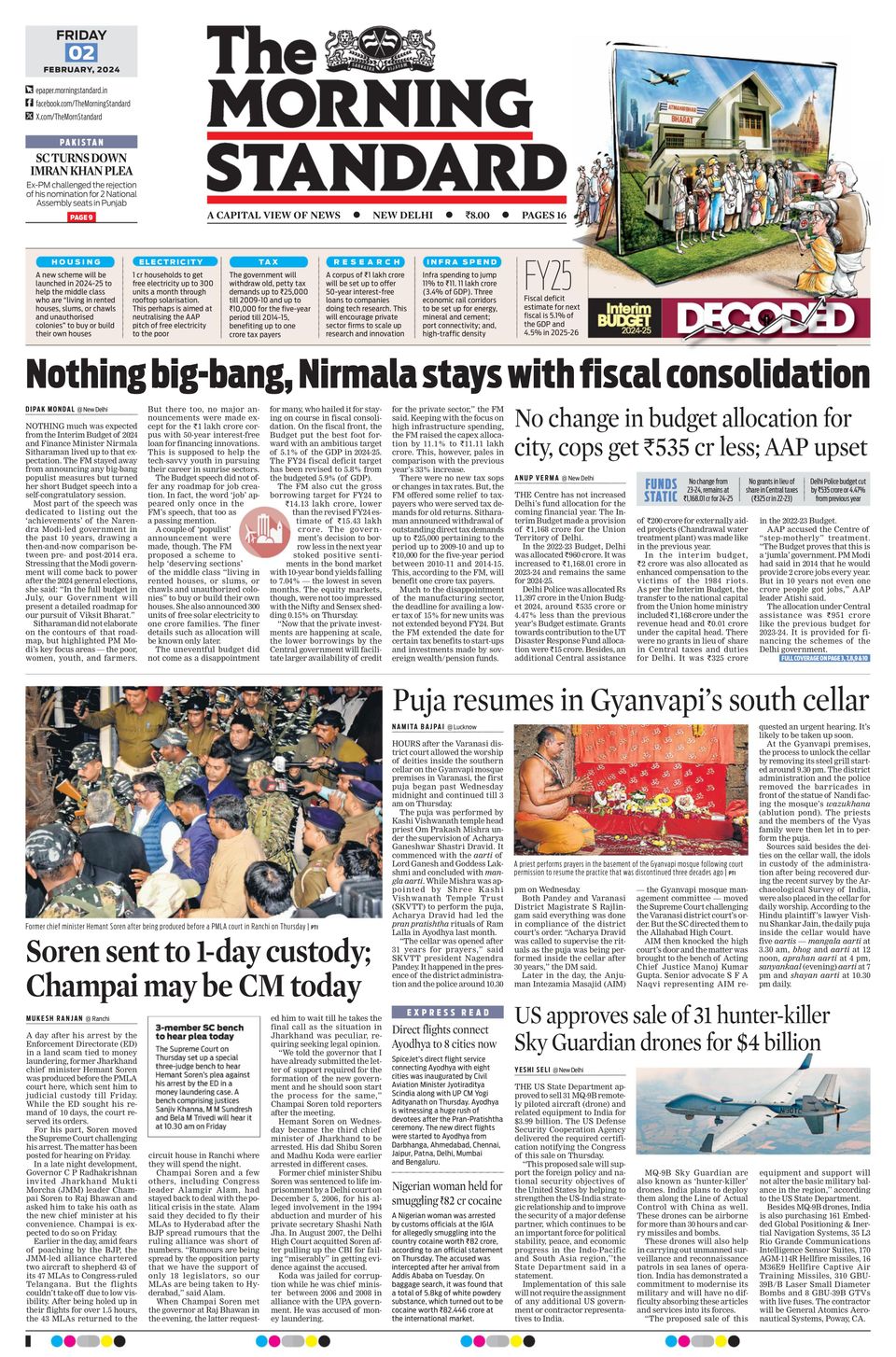 Get digital access to The Morning Standard - February 02, 2024 issue ...