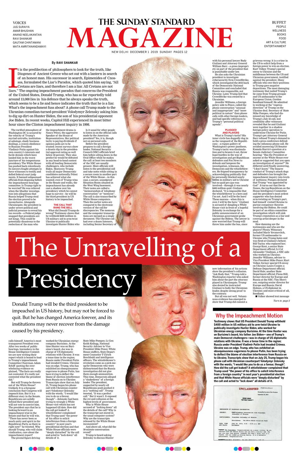 The Sunday Standard Magazine-December 01, 2019 Newspaper