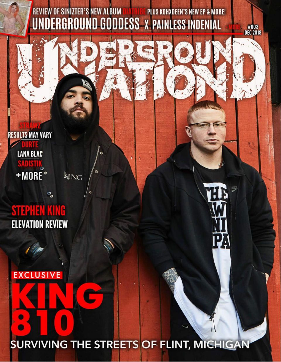 Underground Nation Magazine-King 810 – #003 Magazine