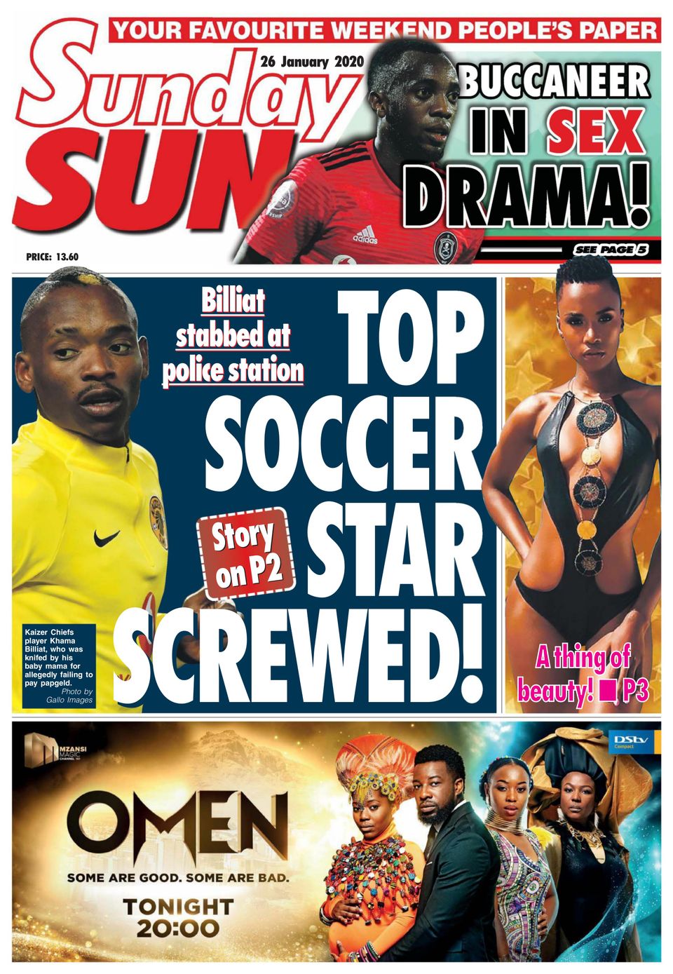 Sunday Sun South Africa January 26 2020 Newspaper