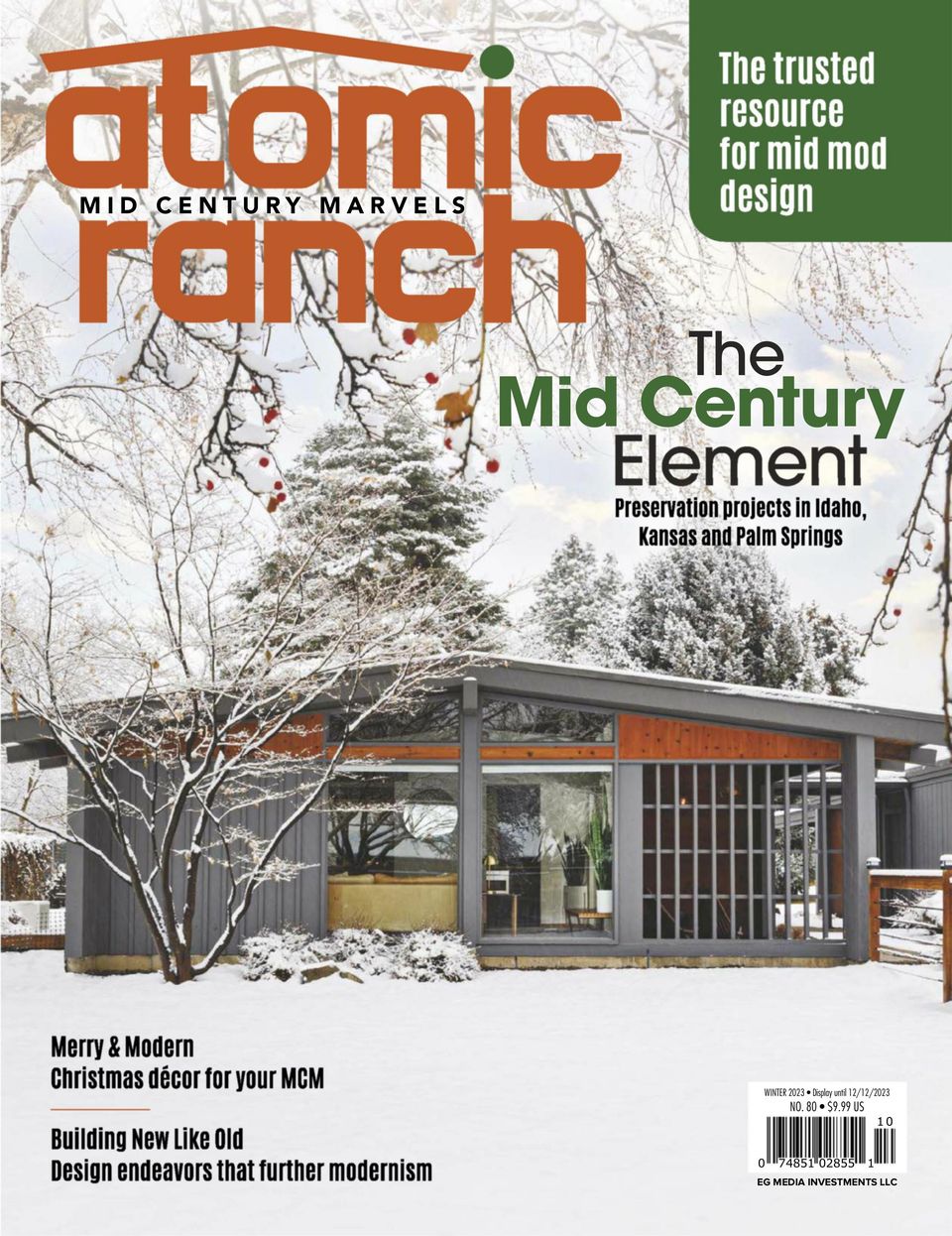 Get digital access to Atomic Ranch - Winter 2023 issue | Magzter.com