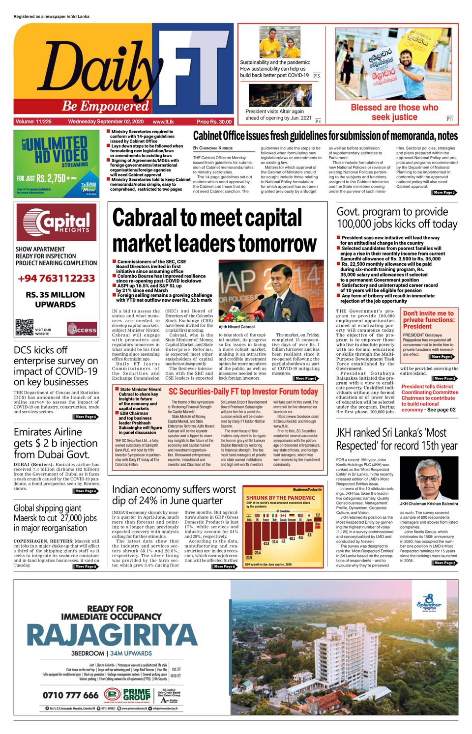 Daily FT Newspaper - Get your Digital Subscription