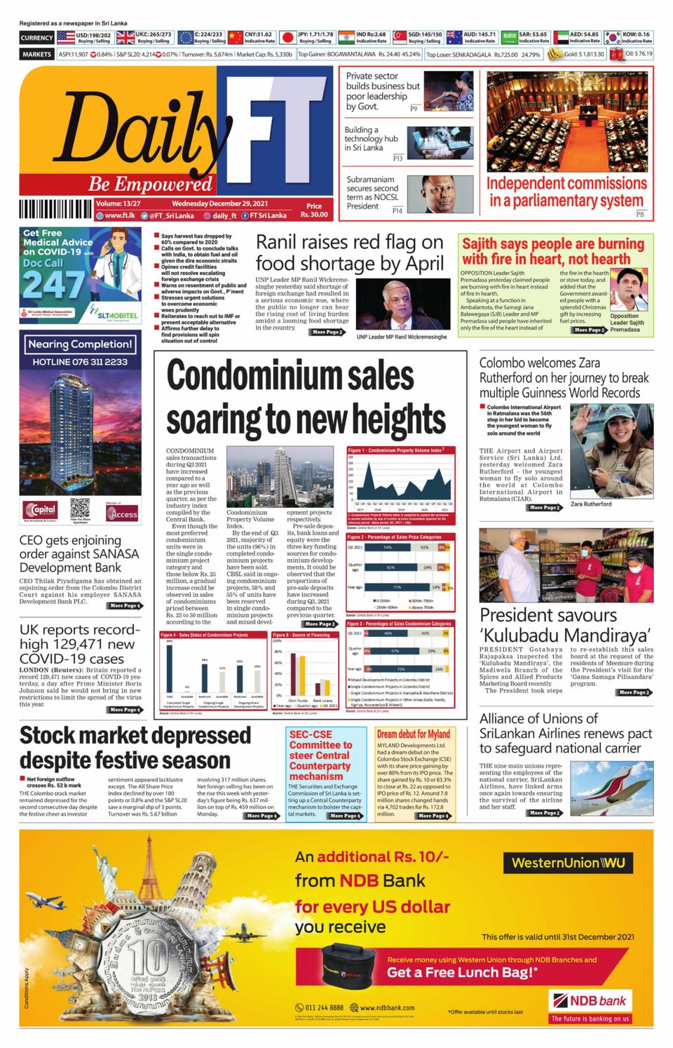 Get digital access to Daily FT - December 29, 2021 issue | Magzter.com