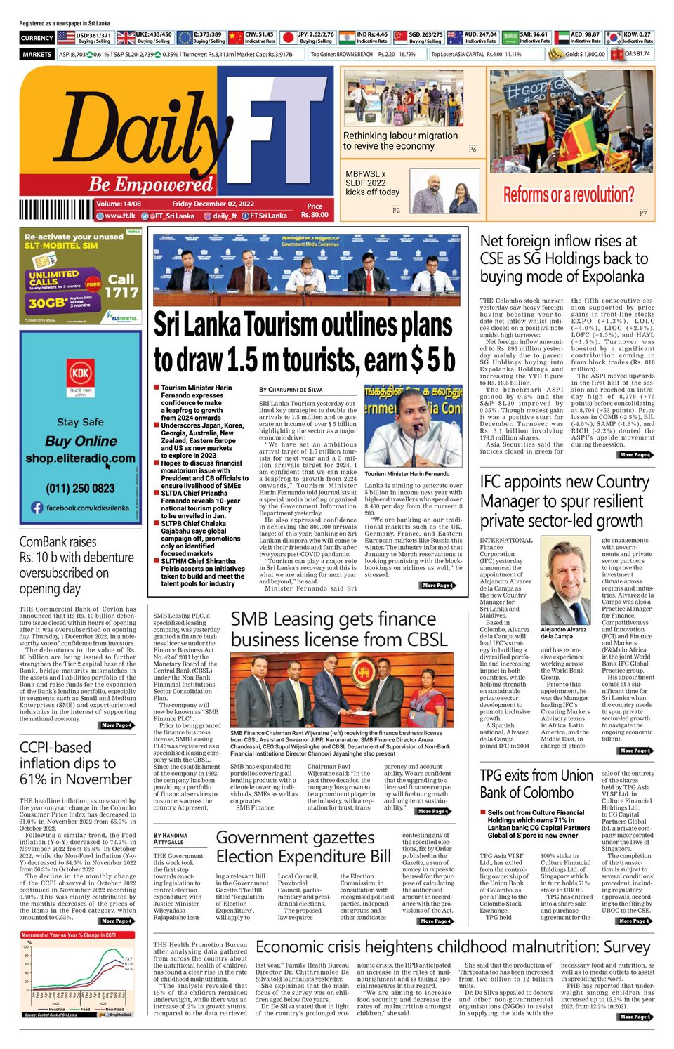 Daily FT-December 02, 2022 Newspaper - Get your Digital Subscription