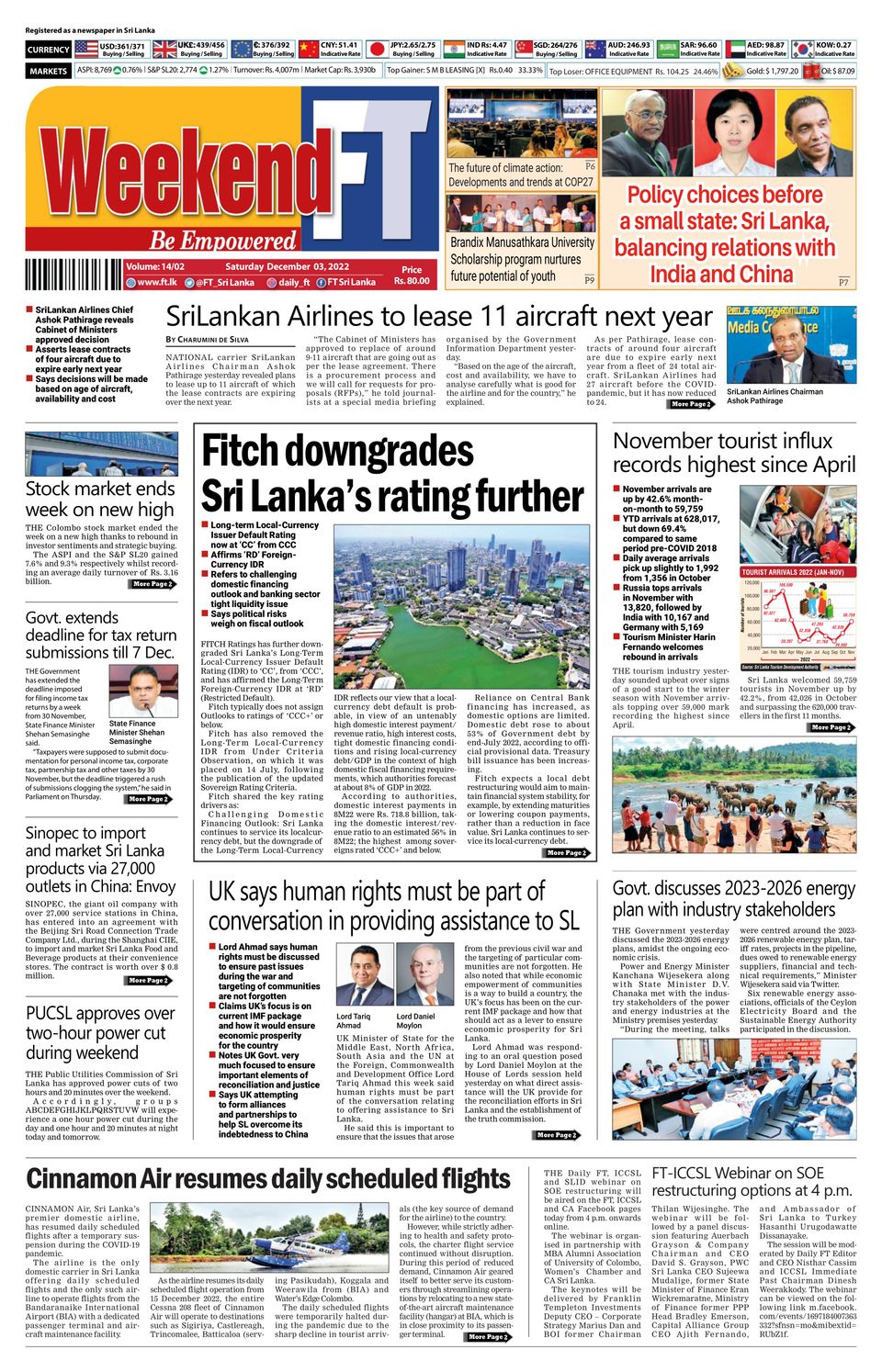 Daily FT-December 03, 2022 Newspaper - Get your Digital Subscription