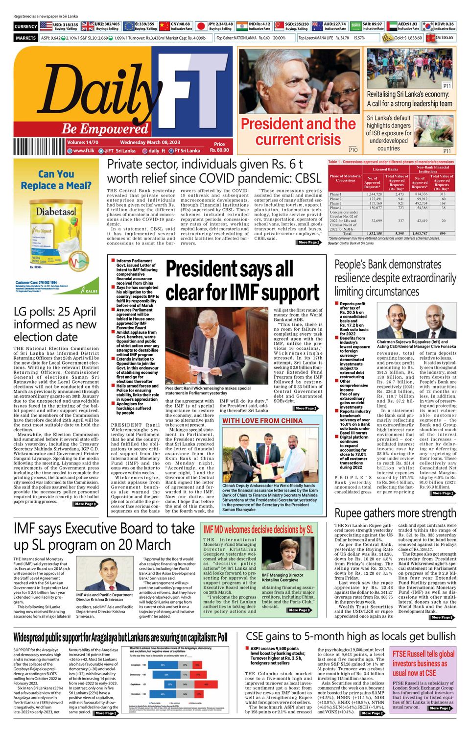 Get digital access to Daily FT - March 08, 2023 issue | Magzter.com