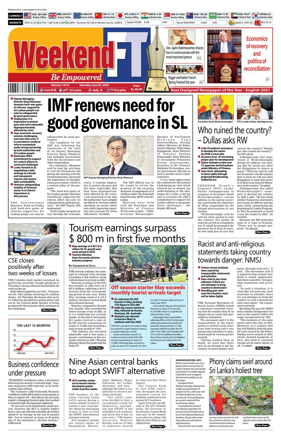 Daily FT Newspaper - Get your Digital Subscription