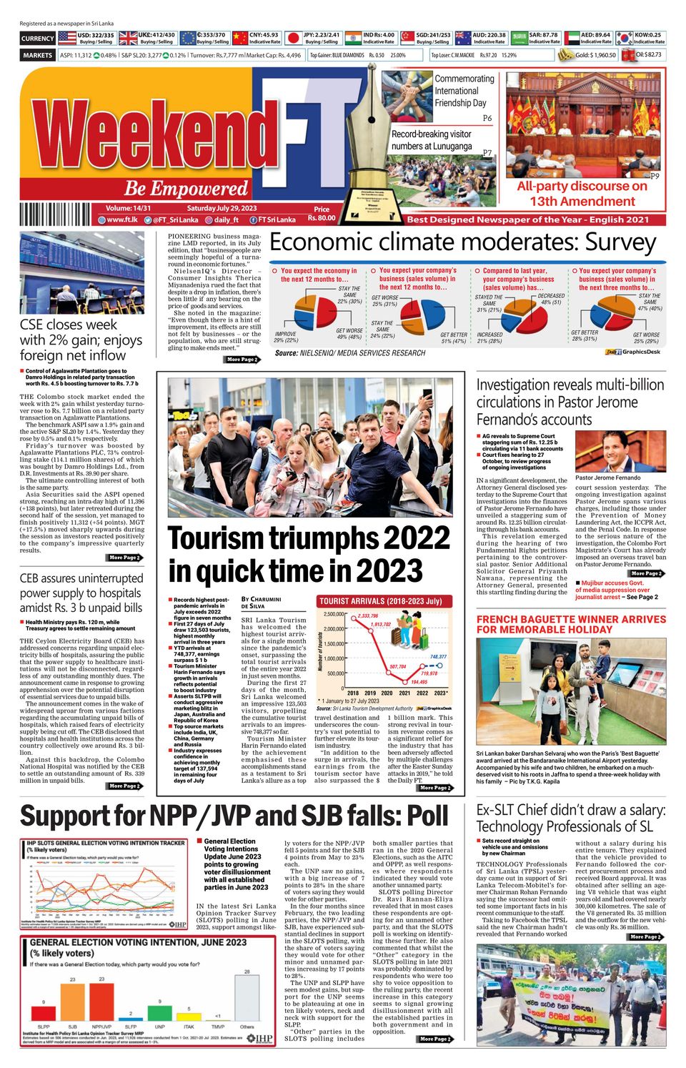Get digital access to Daily FT - July 29, 2023 issue | Magzter.com