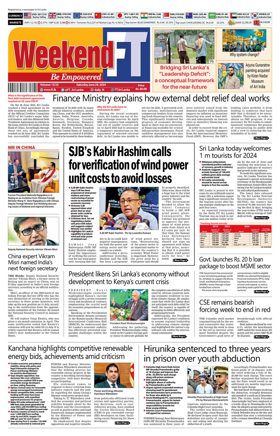 Get digital access to Daily FT - June 29, 2024 issue | Magzter.com