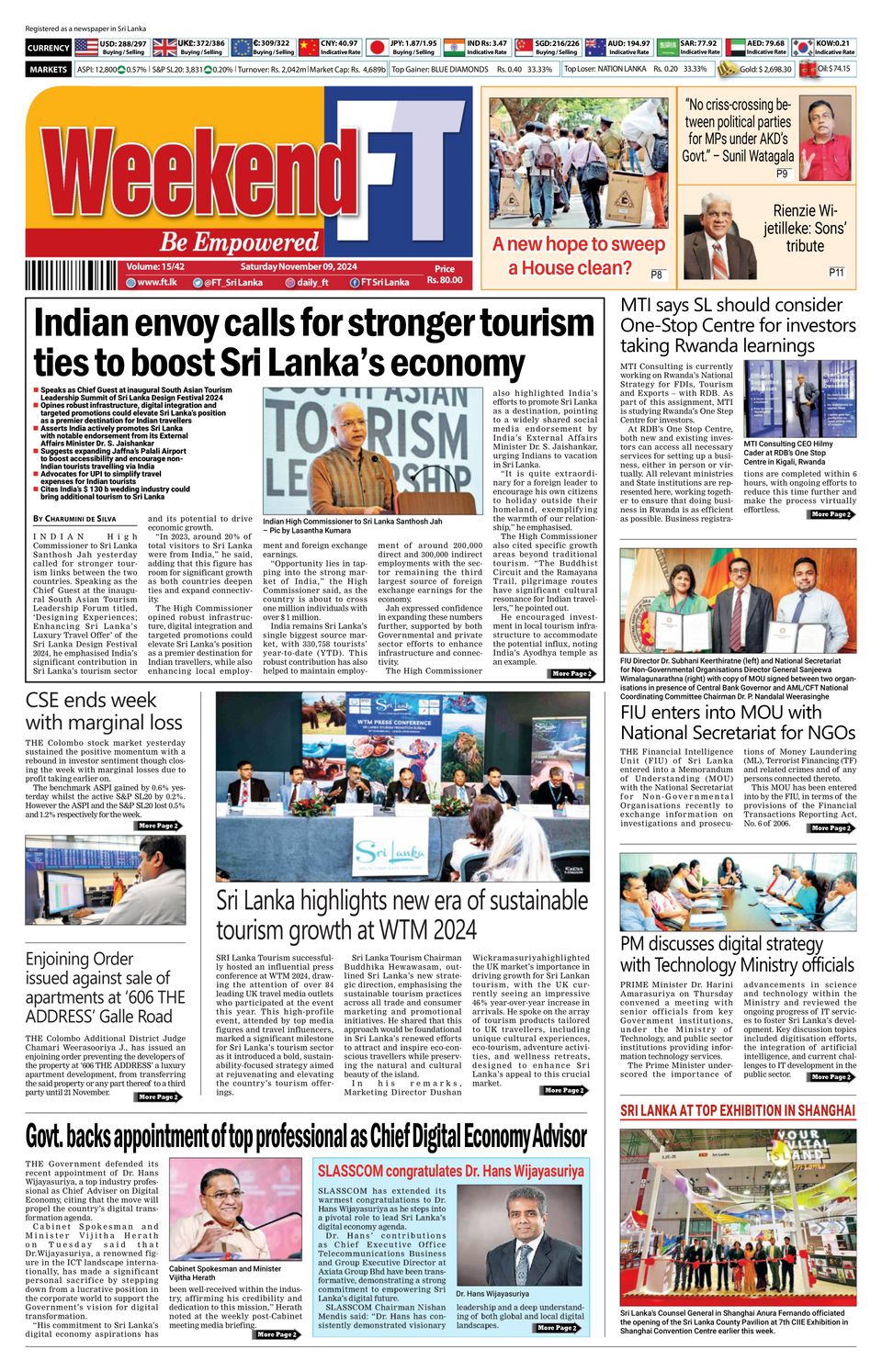 Get digital access to Daily FT - November 09, 2024 issue | Magzter.com